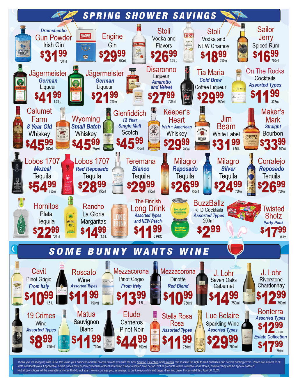 Party Liquors Steger Shopping Guide - Cardinal Wine and Spirits ...