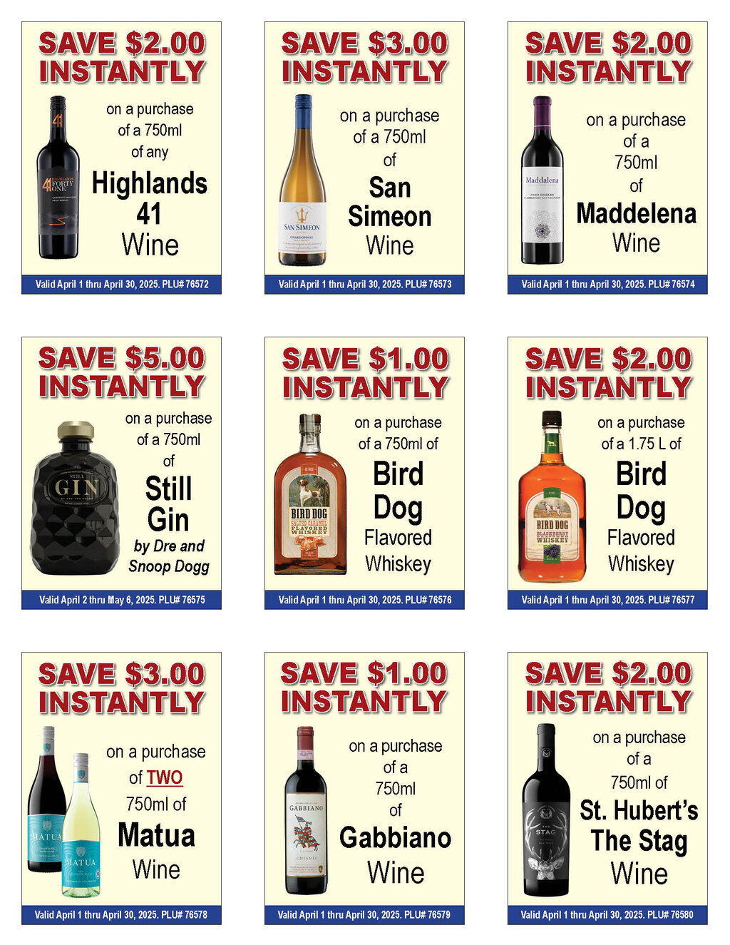 Current Promotions-Scan Cards - Armanetti Beverage Marts Corporate ...