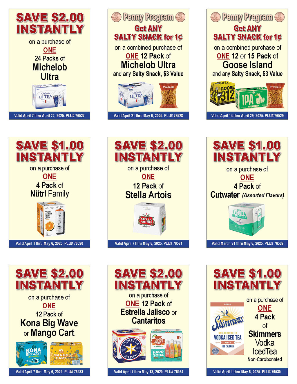 Current Promotions-Scan Cards - Armanetti Beverage Marts Corporate ...