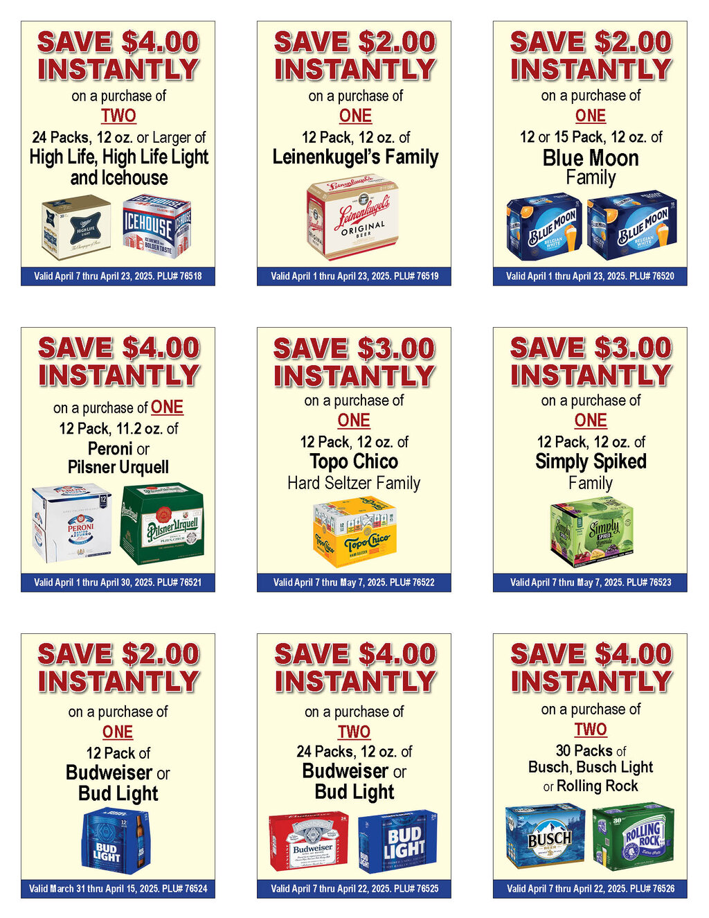Current Promotions-Scan Cards - Armanetti Beverage Marts Corporate ...