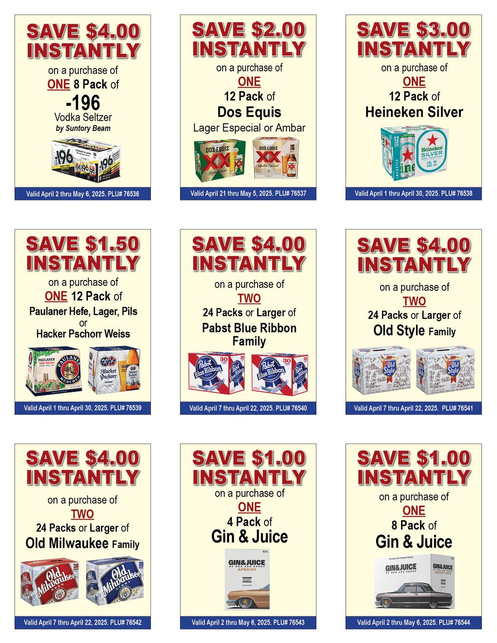 Current Promotions-Scan Cards - Armanetti Beverage Marts Corporate ...