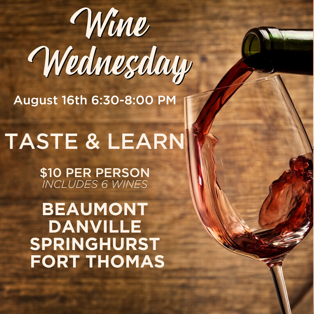 Monthly Wine Wednesday Tasting - Liquor Barn