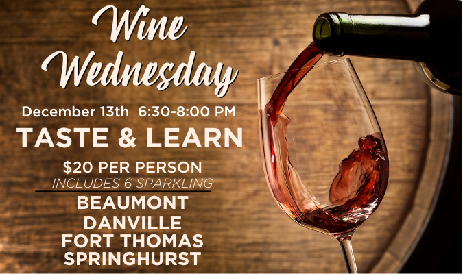 Monthly Wine Wednesday Tasting - Liquor Barn