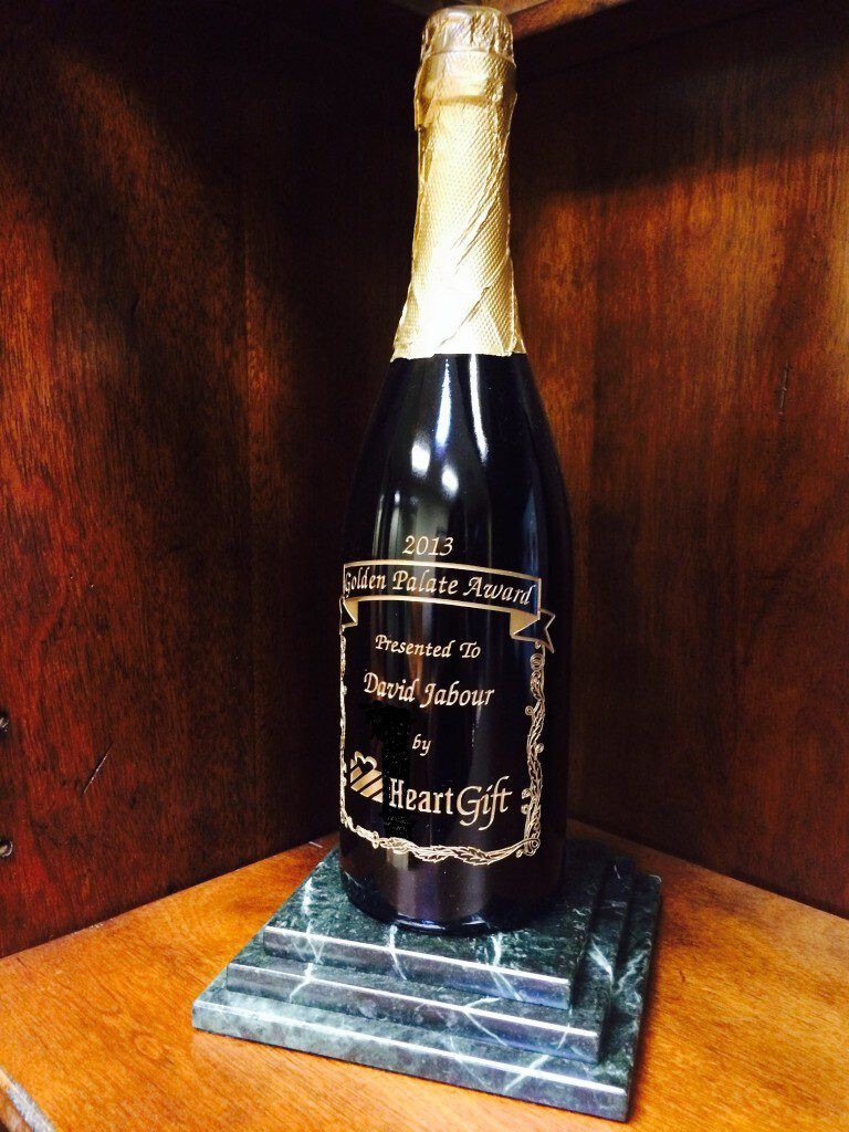 David Jabour honored by Heart Gift with Golden Palate award - Twin Liquors