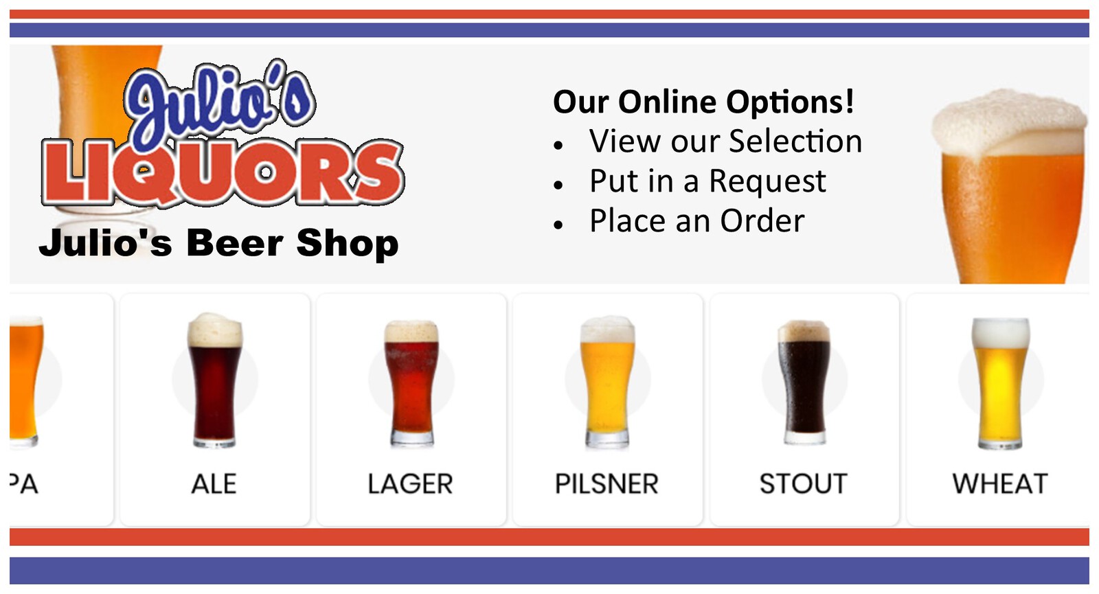 Julio's Beer Department - Julio's Liquors Westborough, MA fine wine ...