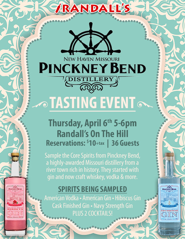 Pinckney Bend Tasting Event - Randall's