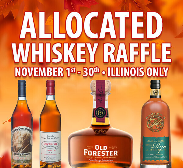 November Allocated Whiskey Raffle - Randall's