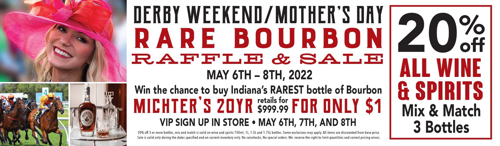 Derby Weekend / Mother's Day Raffle - Big Red Liquors