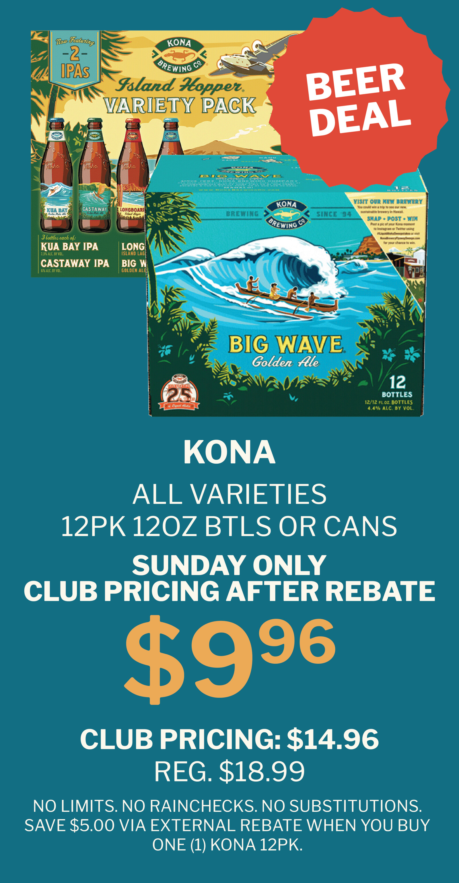 Sunday Specials - Top Ten Liquors, Minneapolis MN