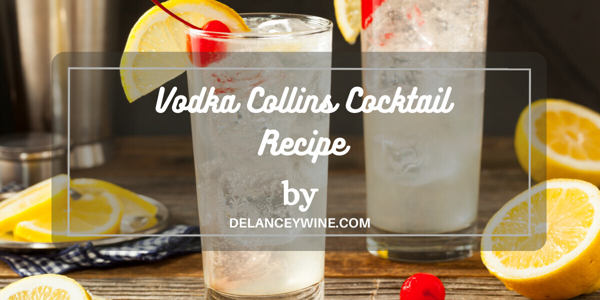 The Vodka Collins: A Refreshing Citrus Classic - Delancey Wine & Spirits New York NY, New York, NY