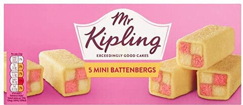 Mr Kipling Mini Battenberg Cakes - Gary's Wine & Marketplace
