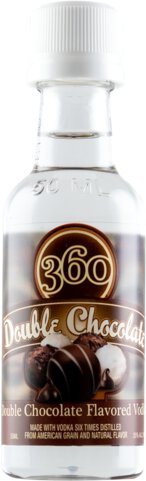 360 Vodka Double Chocolate Flavored Vodka 50ML - Empire Merchants Empire360