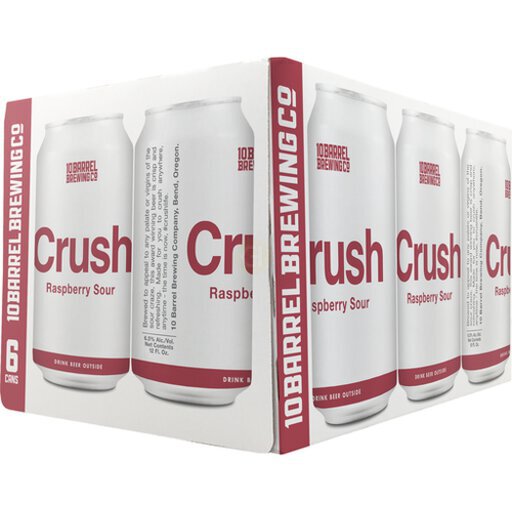 10 Barrel Brewing Crush Raspberry Sour 12OZ - Total Beverage