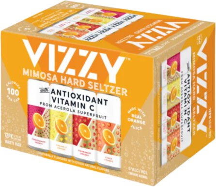 Vizzy Mimosa Variety Pack Ready To Drink Pre Mixed Cocktail Seltzer ...