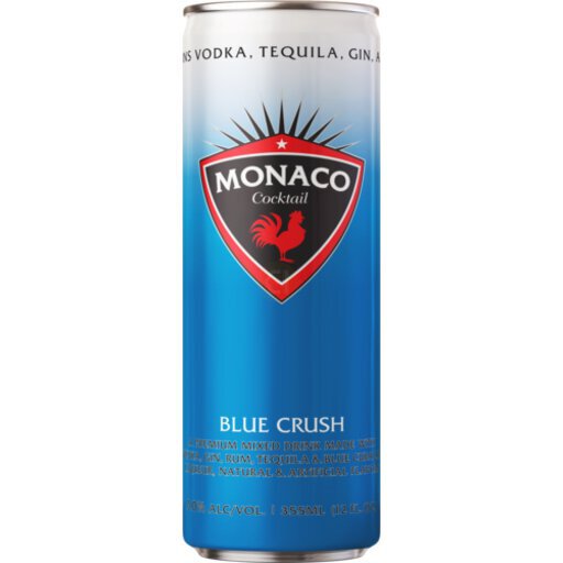 Monaco Blue Crush Cocktail Can 355ML - Empire Merchants Empire360 ...