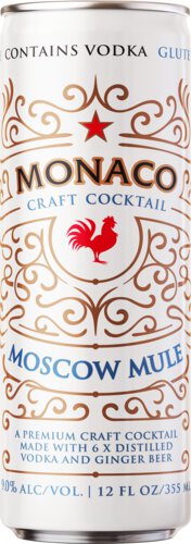 Monaco Rtd Moscow Mule Cans 6/4pks 24pk 355ML - Empire Merchants Empire360