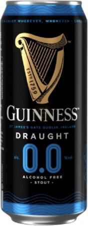Guinness Zero Non Alcoholic Draught 16OZ - Randall's