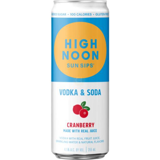 High Noon Cranberry Hard Seltzer 355ML - Empire Merchants Empire360 ...