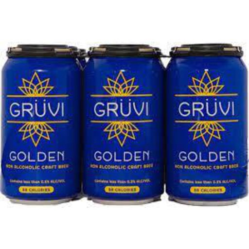 Gruvi Lager Non Alcoholic Cans 12OZ - Total Beverage