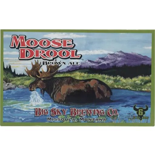 Big Sky Moose Drool Brown Ale Btls High Country - Hazel's Beverage ...