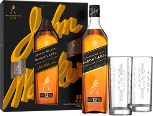 Johnnie Walker Black Label Gift Set - Stew Leonard's Wines and Spirits