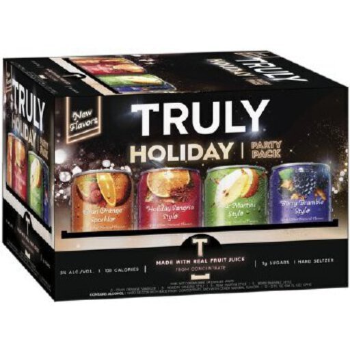 TRULY Hard Seltzer Red, White & TRU Variety Pack 12OZ - Total Beverage