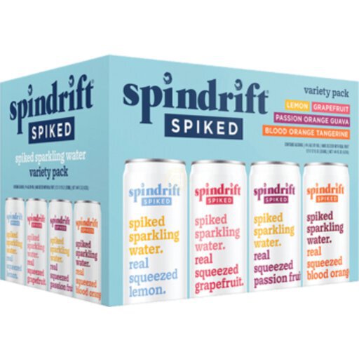 Spindrift Hard Seltzer Light Blue Variety Pack 12OZ - Stew Leonard's ...