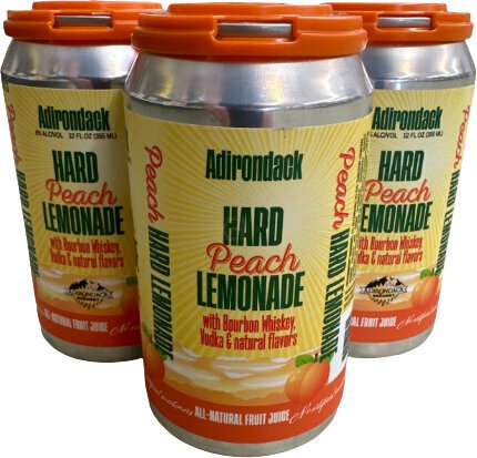 High Peaks Distilling Co. Adirondack Peach Hard Lemonade 12OZ - Exit 9 ...