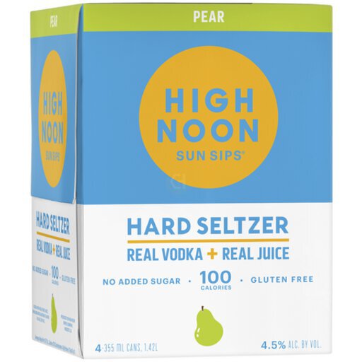High Noon Pear Vodka & Soda 355ML - Empire Merchants Empire360