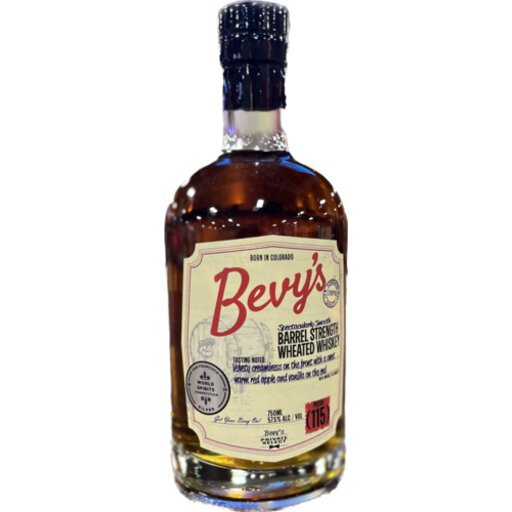 Bevy's Barrel Strength Wheated Whiskey - Bevy's