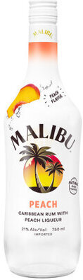 Malibu Peach Rum - Zipps Liquor
