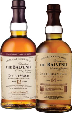 Combo: The Balvenie 12 Year | 14 Year 1x750mL Ea. - Empire Merchants ...