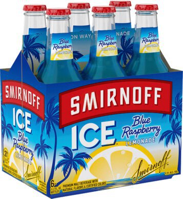 Smirnoff Ice Blue Raspberry Lemonade 12OZ - Link Beverages, Coopersburg ...