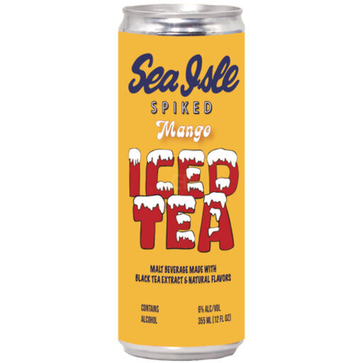 Sea Isle Spiked Mango Iced Tea 12OZ - Link Beverages, Coopersburg, PA ...