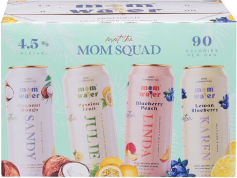 MOM WATER VARIETY PACK 8PK 12OZ - Molly's Spirits