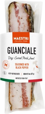 Maestri Guanciale Cured Italian Jowl Bacon 8OZ - Gary's Wine & Marketplace