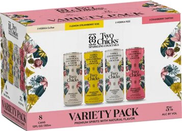 Combo: Two Chicks Sparkling Cocktails Variety Pack - Empire Merchants ...