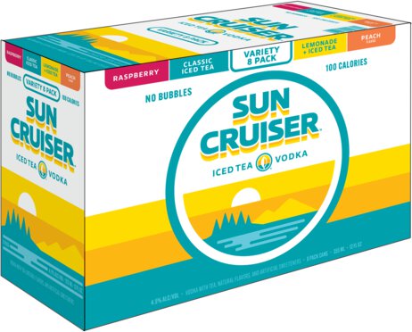Sun Cruiser Iced Tea Vodka Variety Pack 8pkc 12OZ - Roger Wilco ...