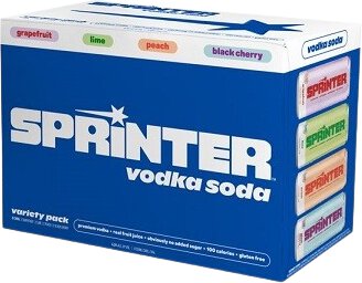 Sprinter Vodka Soda Variety Pack 355ML - Exit 9 Wine & Liquor Warehouse ...