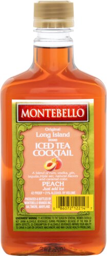 Montebello Peach Long Island Iced Tea Cocktail 375ML - Empire Merchants ...