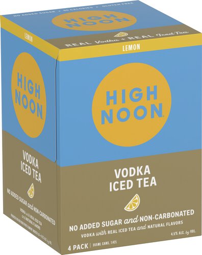 High Noon Lemon Vodka Iced Tea 355ML - Empire Merchants Empire360