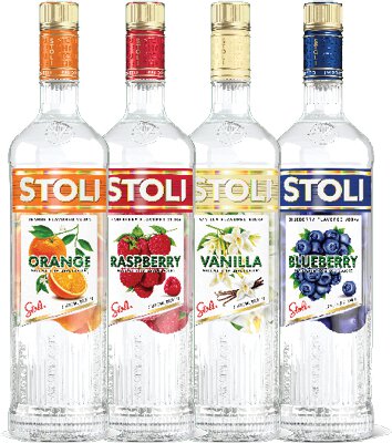 Combo: Stoli Orange | Raspberry | Vanilla | Blueberry 3x1L Ea. - Empire ...