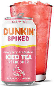 Dunkin' Spiked Strawberry Dragonfruit Refresher Iced Tea 24OZ - SB WINE ...