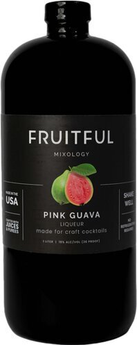 Fruitful Mixology Pink Guava Liqueur 1L - Maverick Beverage Company Florida