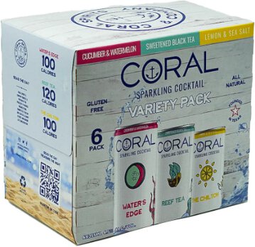 Coral Sparkling Cocktail Variety Pack 12OZ - Twin Liquors