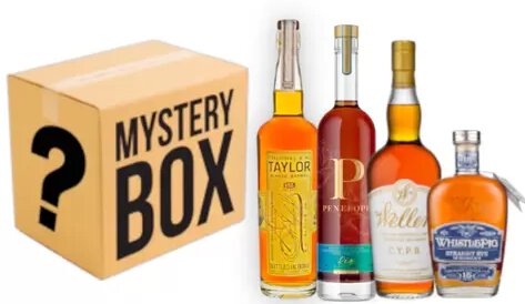 Whiskey Mystery Box $100 In Value (1/20 CHANCE OF WINNING GEORGE T ...
