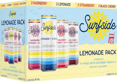 Surfside Lemonade Variety Pack 12OZ - Gary's Wine & Marketplace