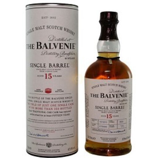 Balvenie 15 Year Single Barrel Scotch - East Houston St. Wine & Spirits ...