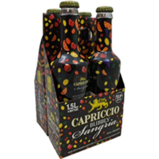 Capriccio Bubbly Red Sangria 375ML - Hokus Pokus Liquor