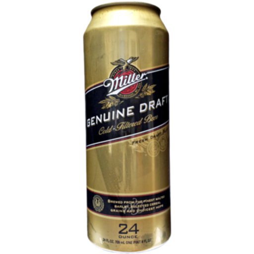 Miller Genuine Draft Can